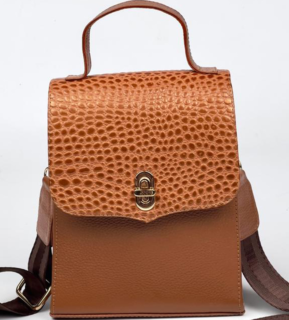 Bolso cuero café claro – Be Lovie